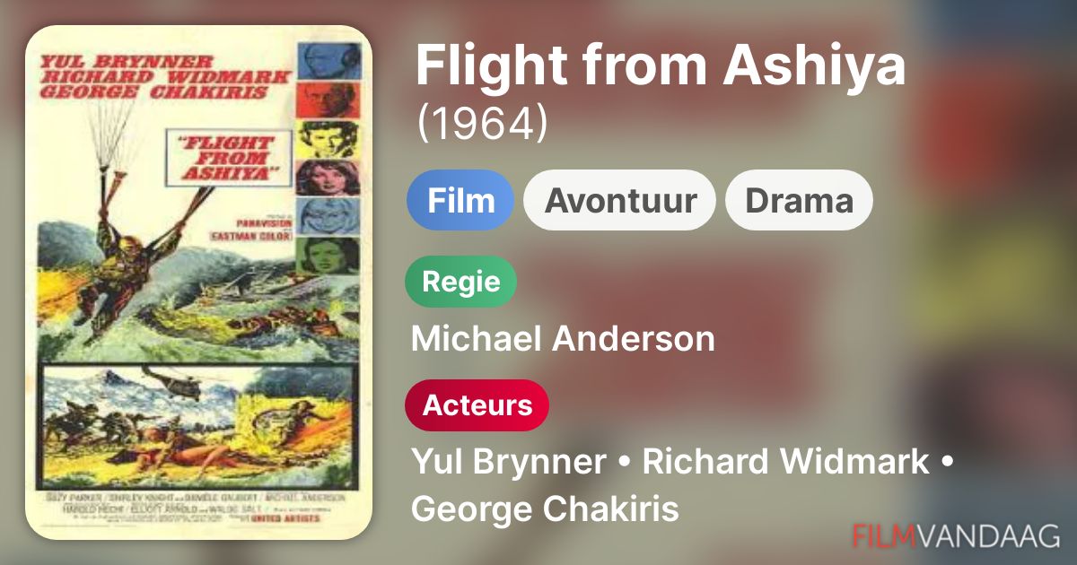 Flight from Ashiya (film, 1964) - FilmVandaag.nl