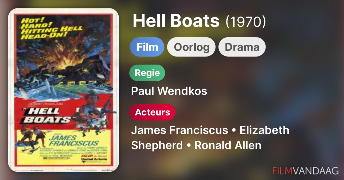 Hell Boats (film, 1970) - FilmVandaag.nl