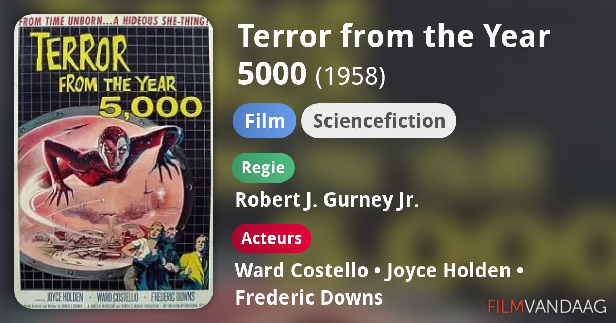Terror from the Year 5000 (film, 1958) - FilmVandaag.nl
