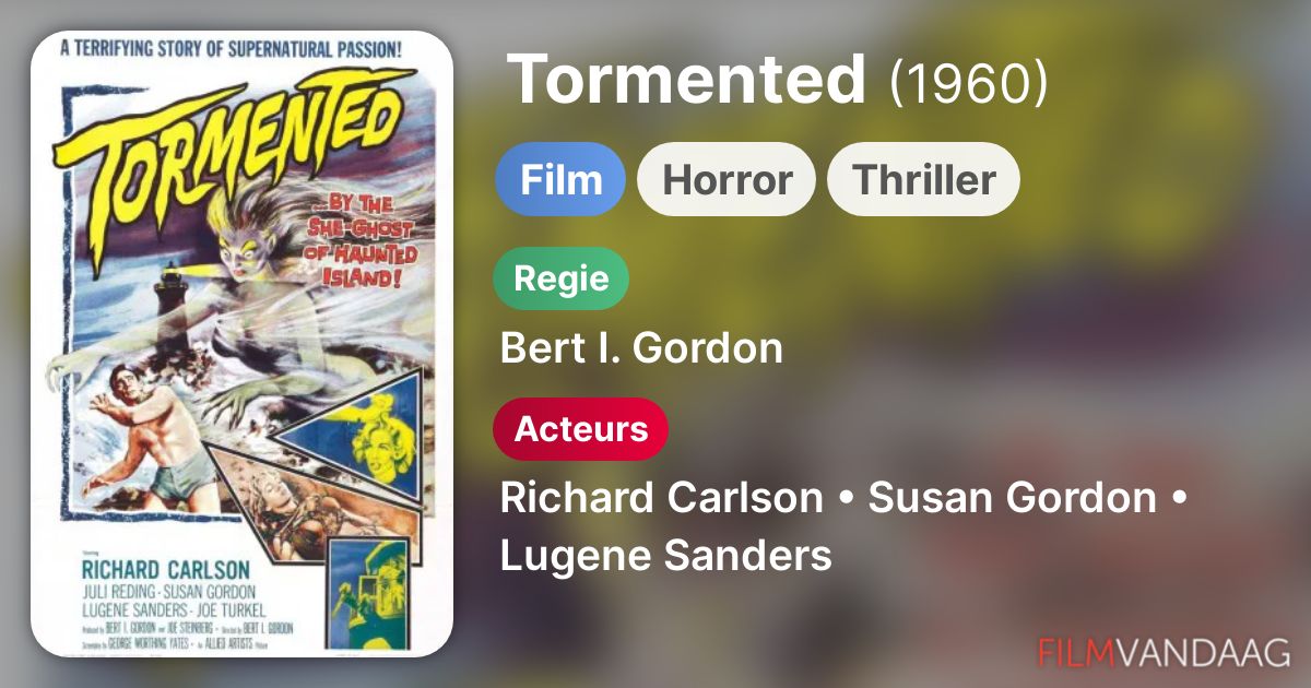 Tormented (film, 1960) - FilmVandaag.nl
