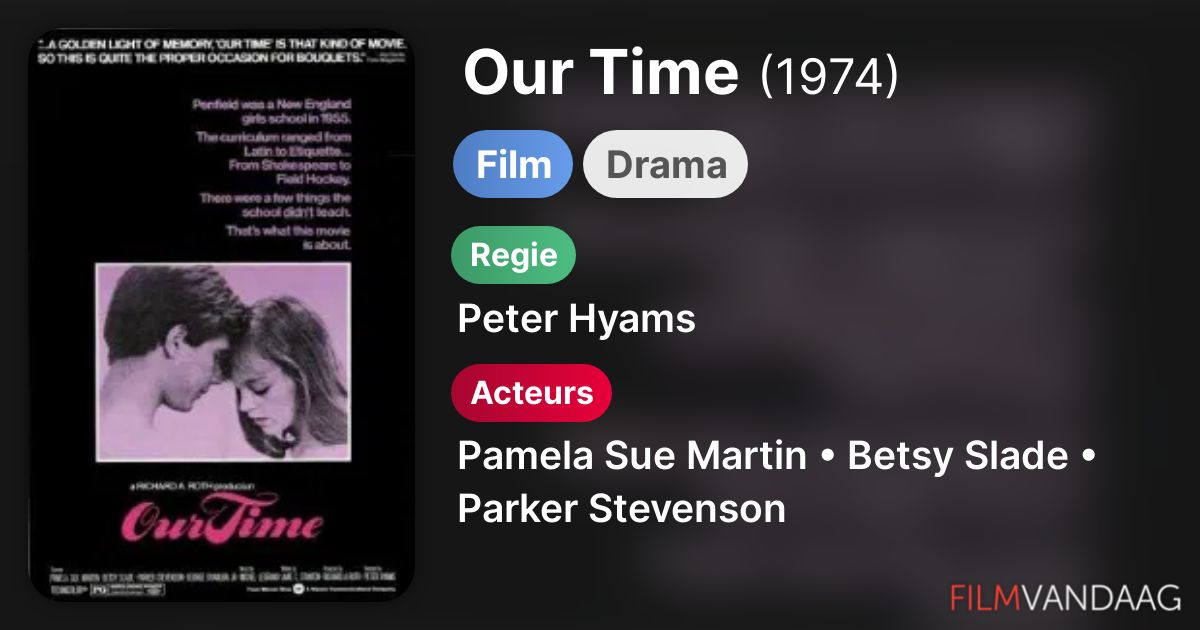 Our Time (film, 1974) - FilmVandaag.nl