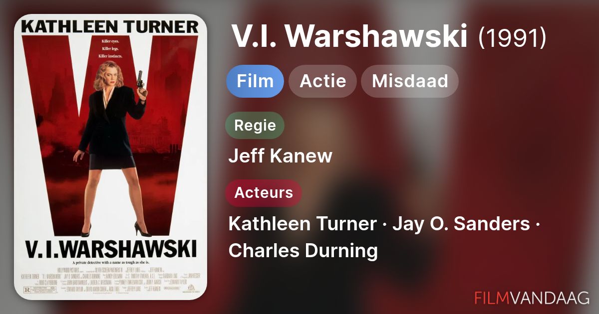 V.I. Warshawski (film, 1991) - FilmVandaag.nl