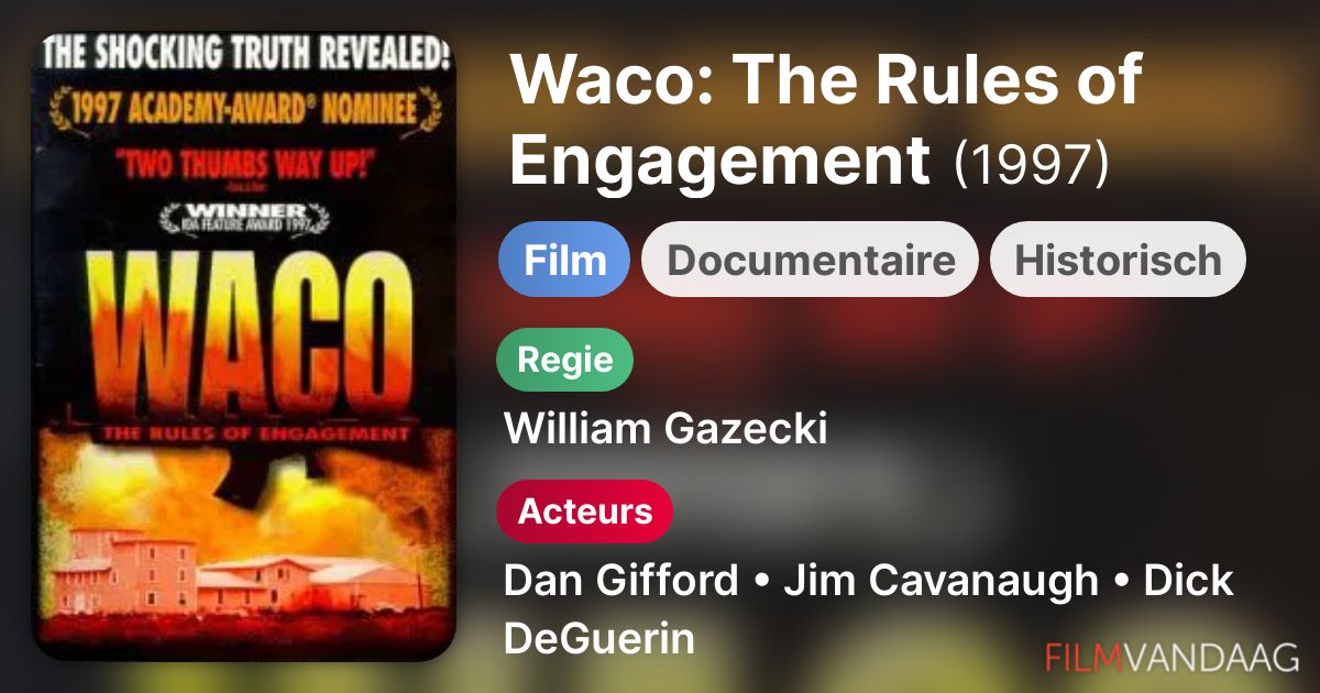Waco: The Rules of Engagement (film, 1997) - FilmVandaag.nl