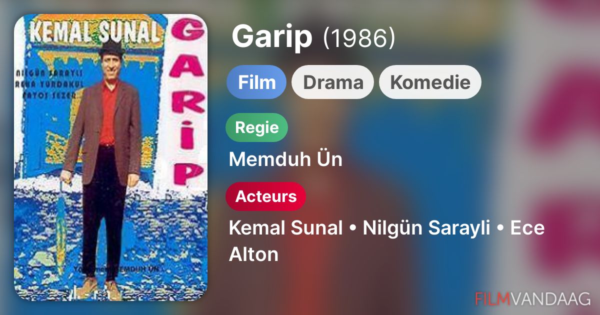 Garip (film, 1986) - FilmVandaag.nl
