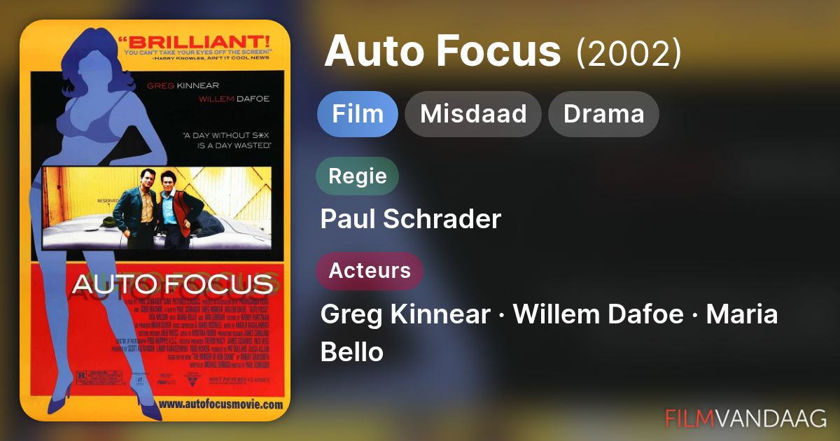 Auto Focus (film, 2002) - FilmVandaag.nl