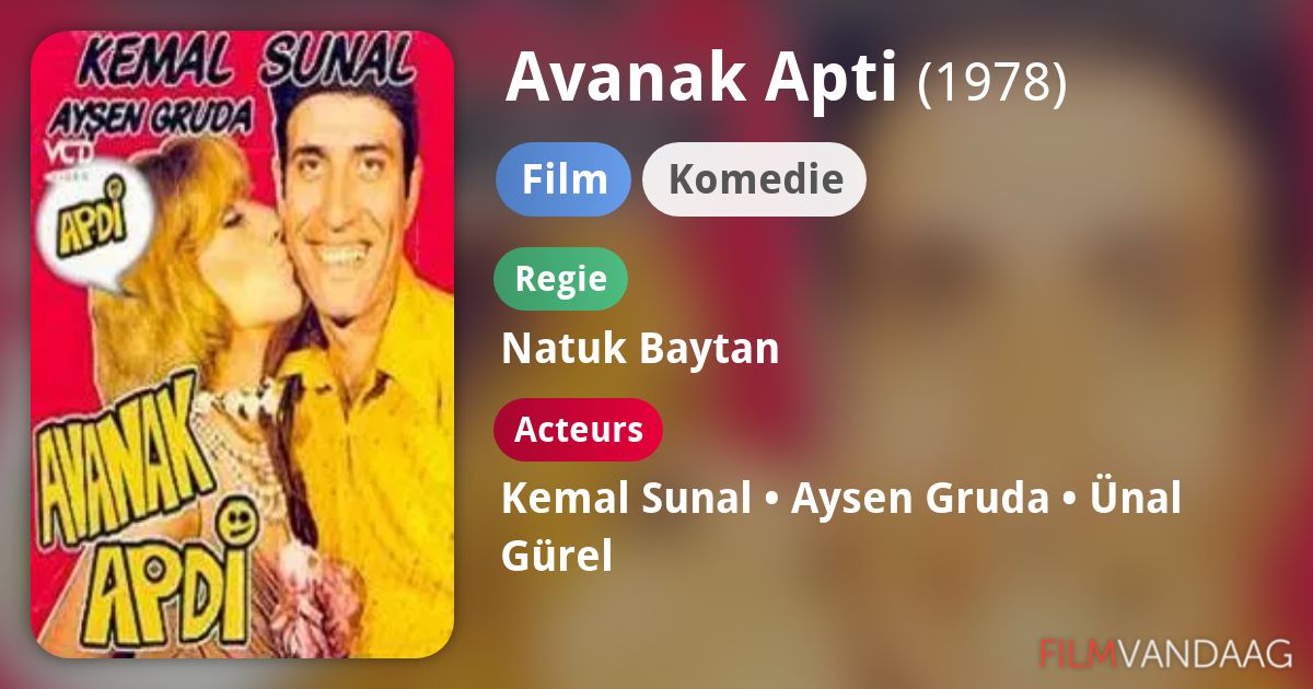 Avanak Apti (film, 1978) - FilmVandaag.nl