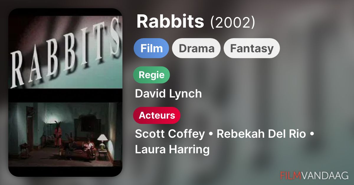 Rabbits (film, 2002) - FilmVandaag.nl