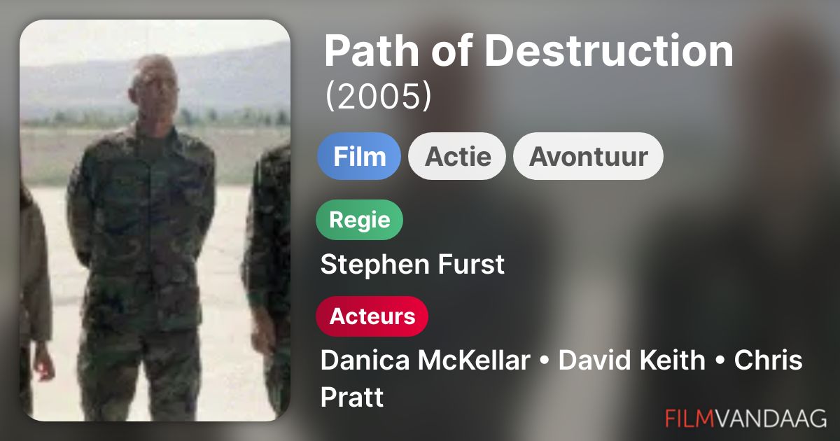 Path of Destruction (film, 2005) - FilmVandaag.nl