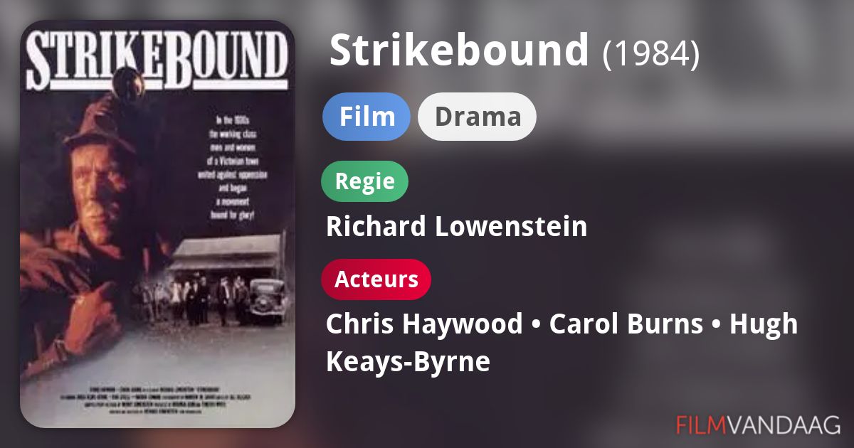 Strikebound (film, 1984) - FilmVandaag.nl
