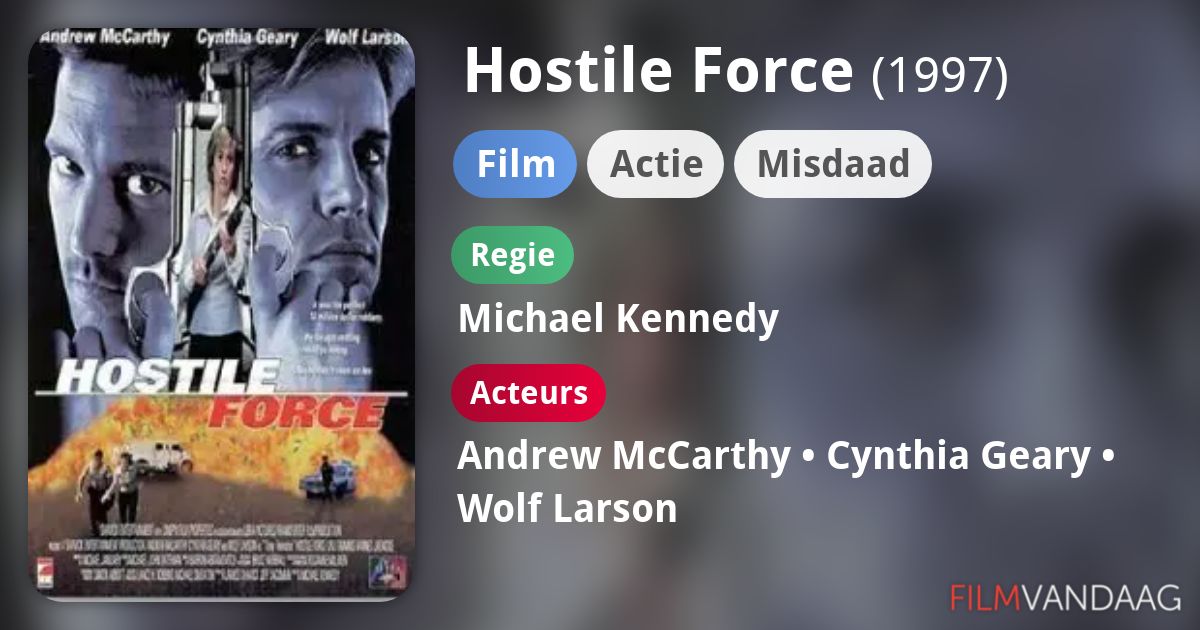 Hostile Force (film, 1997) - FilmVandaag.nl
