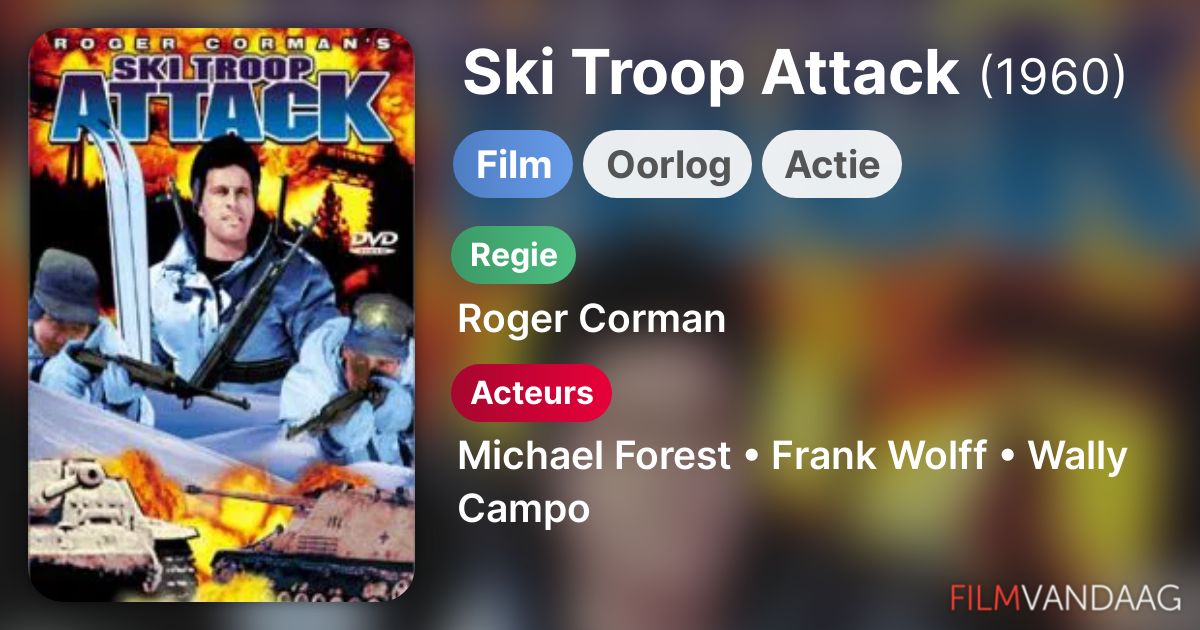 Ski Troop Attack (film, 1960) - FilmVandaag.nl