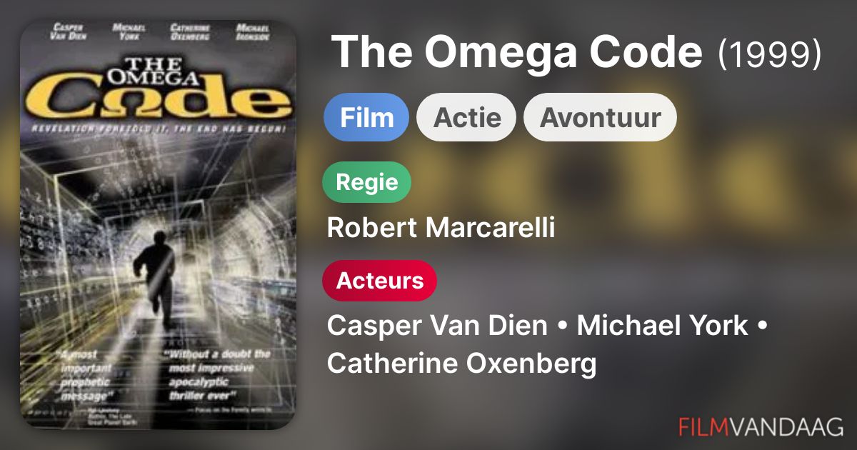 The Omega Code (film, 1999) - FilmVandaag.nl