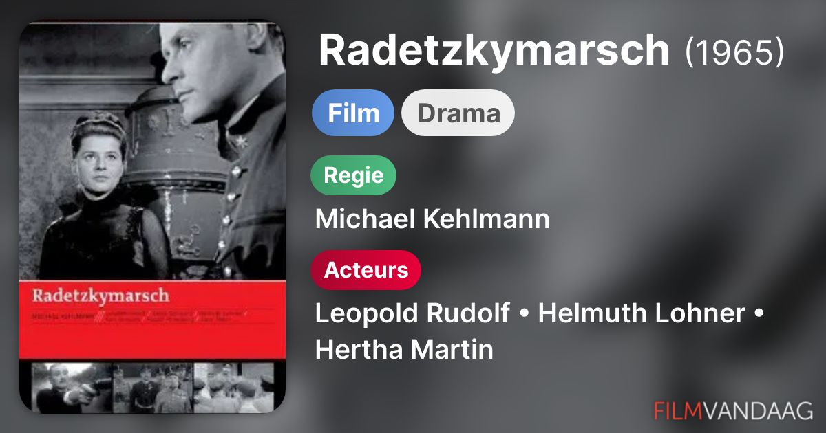 Radetzkymarsch (film, 1965) - FilmVandaag.nl