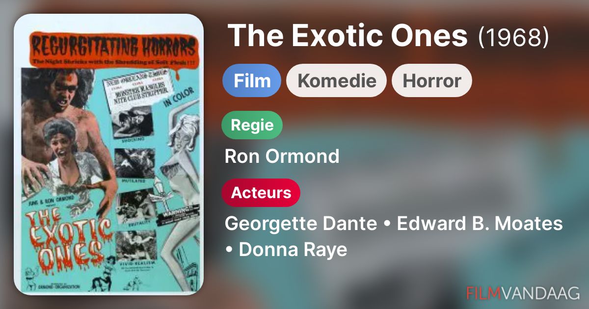 The Exotic Ones (film, 1968) - FilmVandaag.nl