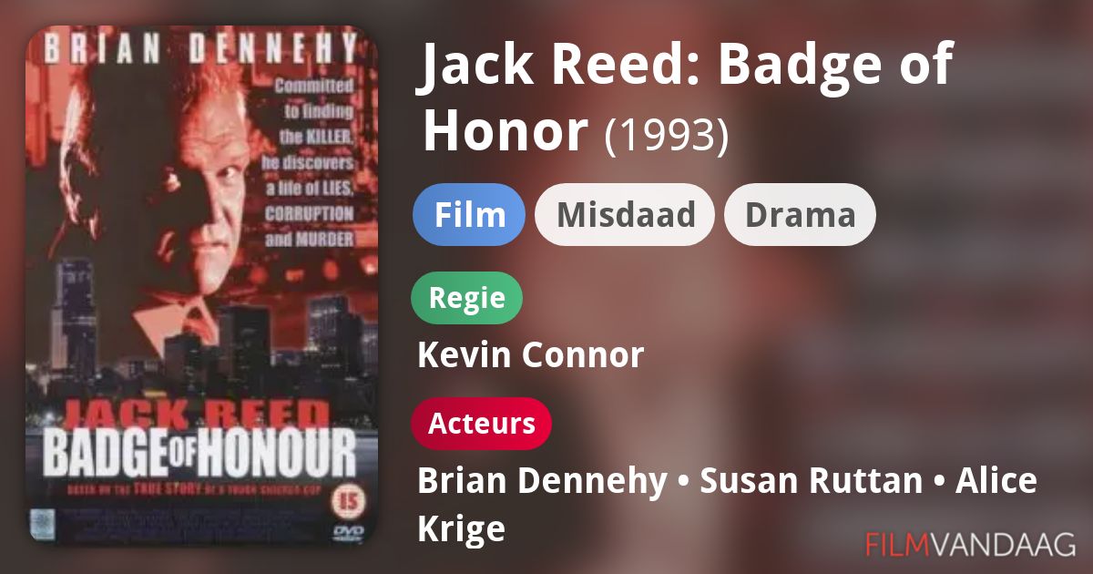 Jack Reed: Badge of Honor (film, 1993) - FilmVandaag.nl