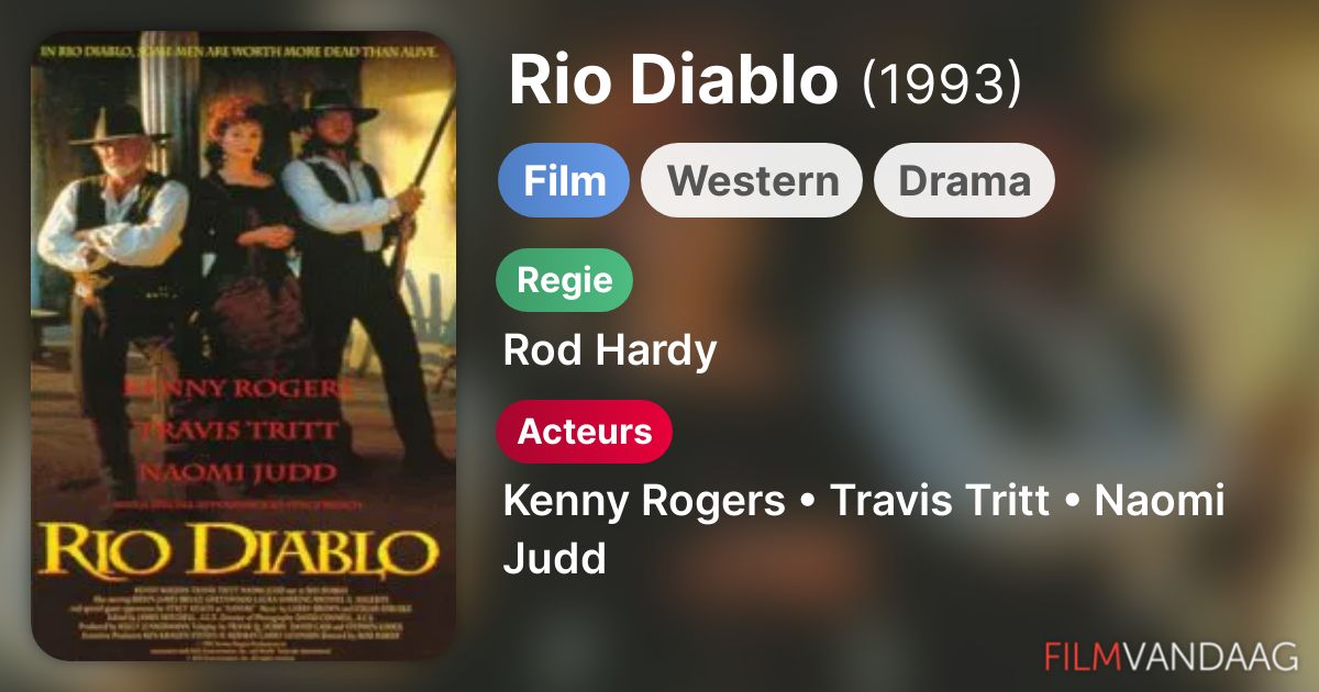 Rio Diablo (film, 1993) - FilmVandaag.nl