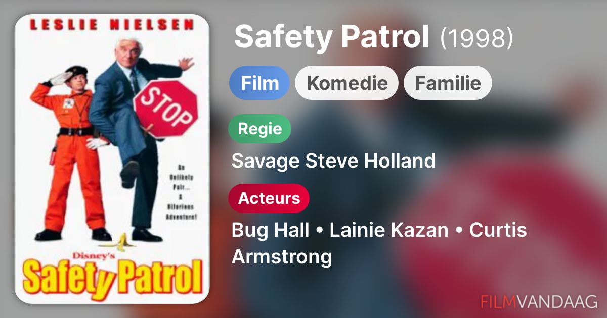 Safety Patrol (film, 1998) - FilmVandaag.nl