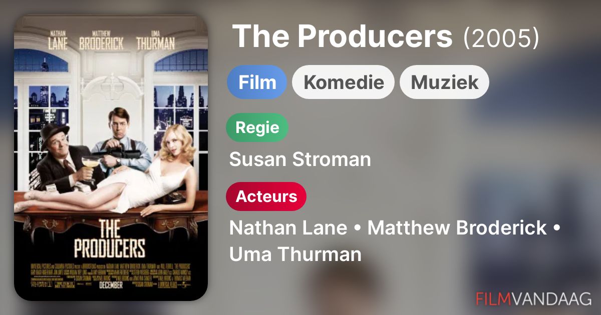 The Producers (film, 2005) - FilmVandaag.nl