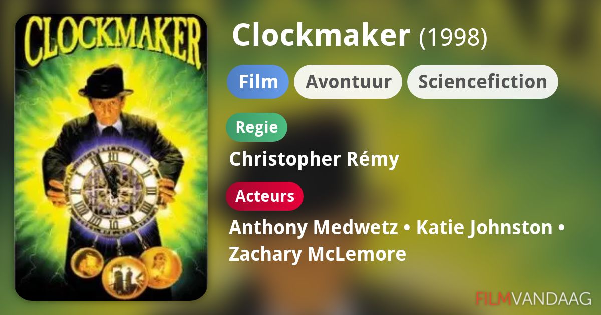 Clockmaker (film, 1998) - FilmVandaag.nl