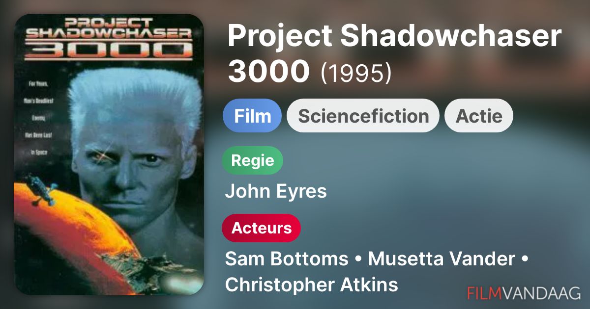 Project Shadowchaser 3000 (film, 1995) - FilmVandaag.nl