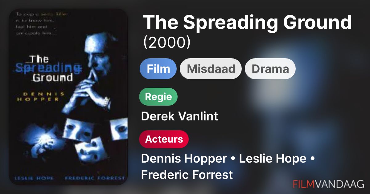 The Spreading Ground (film, 2000) - FilmVandaag.nl