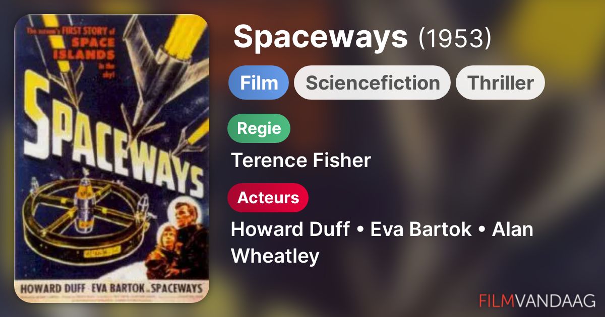Spaceways (film, 1953) - FilmVandaag.nl