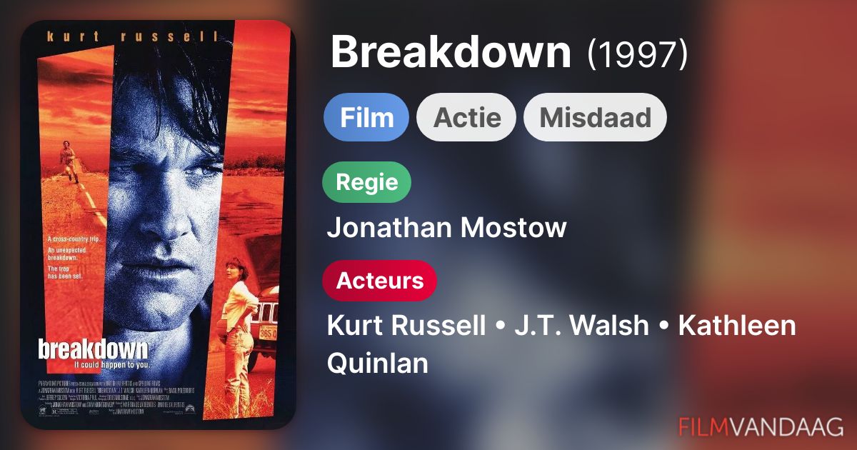 Breakdown (film, 1997) - FilmVandaag.nl