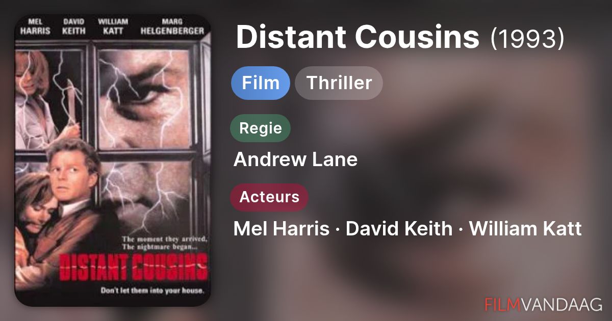 Distant Cousins Film 1993 Filmvandaag Nl