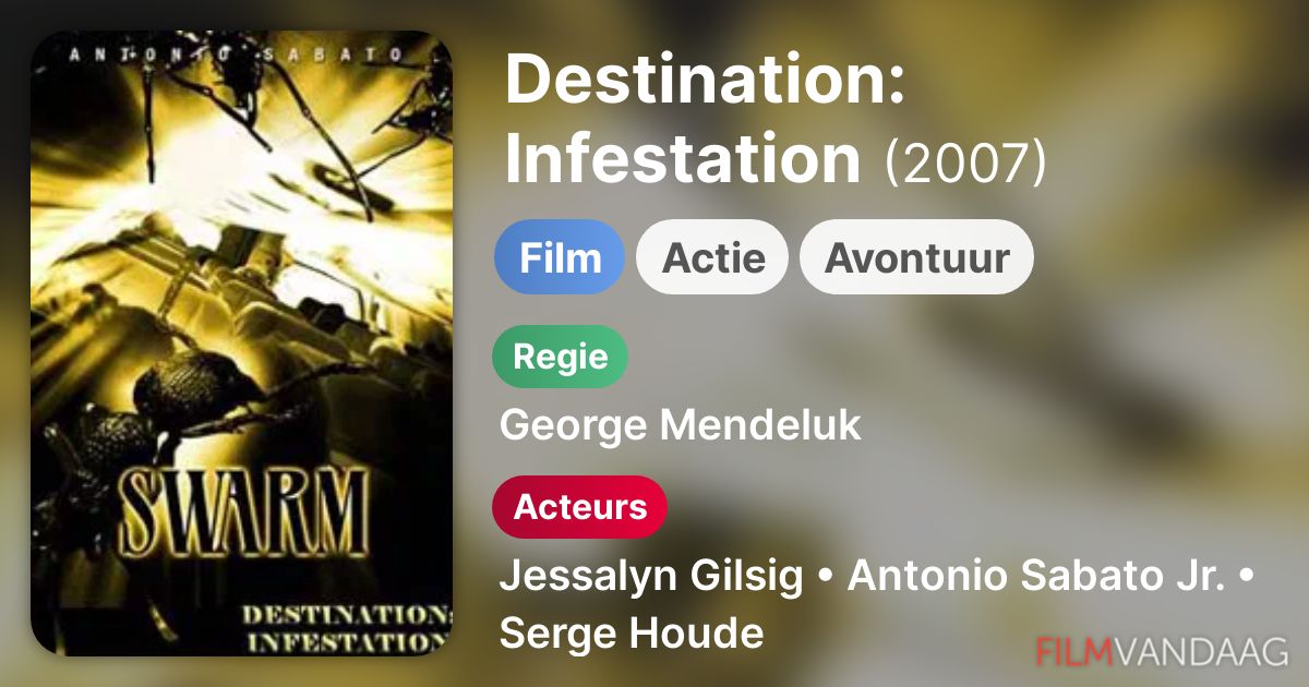 Destination: Infestation (film, 2007) - FilmVandaag.nl