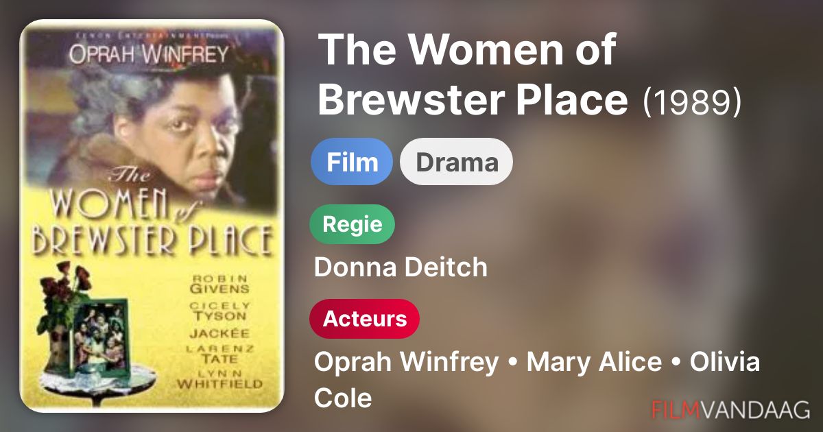 The Women of Brewster Place (film, 1989) - FilmVandaag.nl