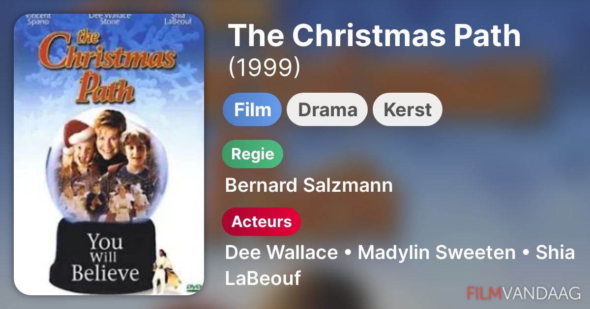 The Christmas Path (film, 1999) - FilmVandaag.nl