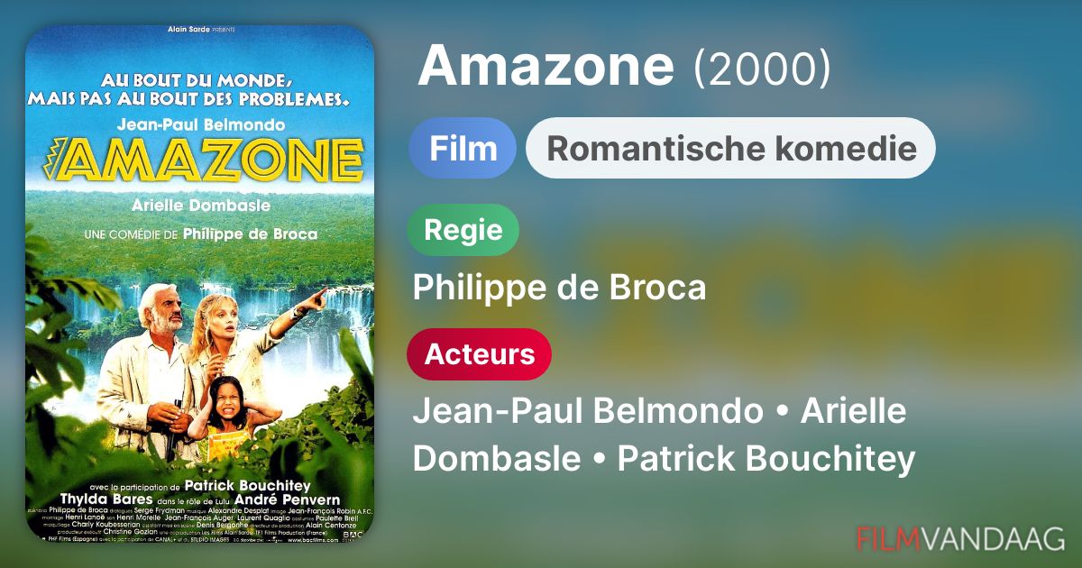 Amazone (film, 2000) - FilmVandaag.nl