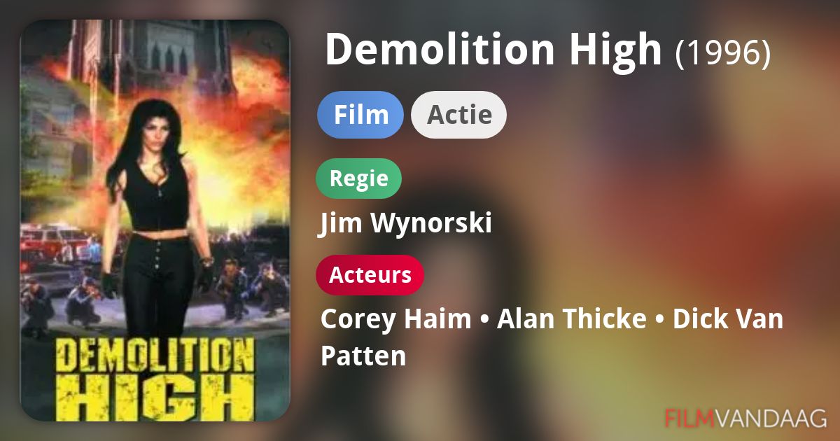 Demolition High (film, 1996) - FilmVandaag.nl