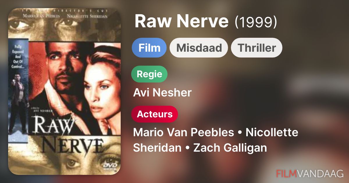 Raw Nerve (film, 1999) - FilmVandaag.nl