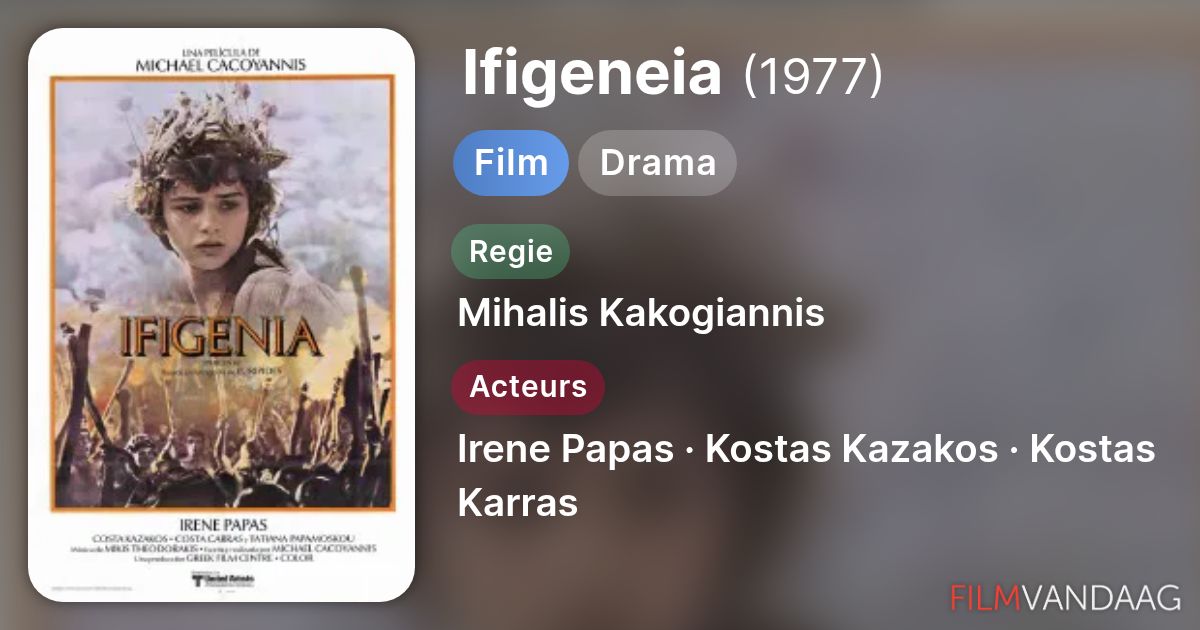 Ifigeneia (film, 1977) - FilmVandaag.nl