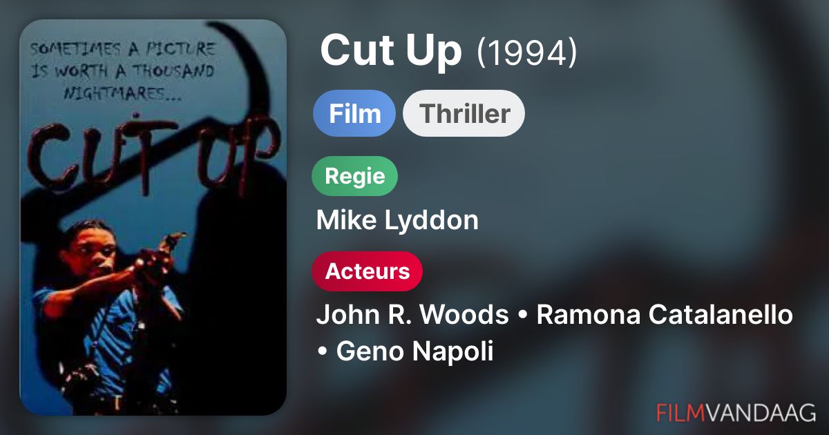 Cut Up (film, 1994) - FilmVandaag.nl
