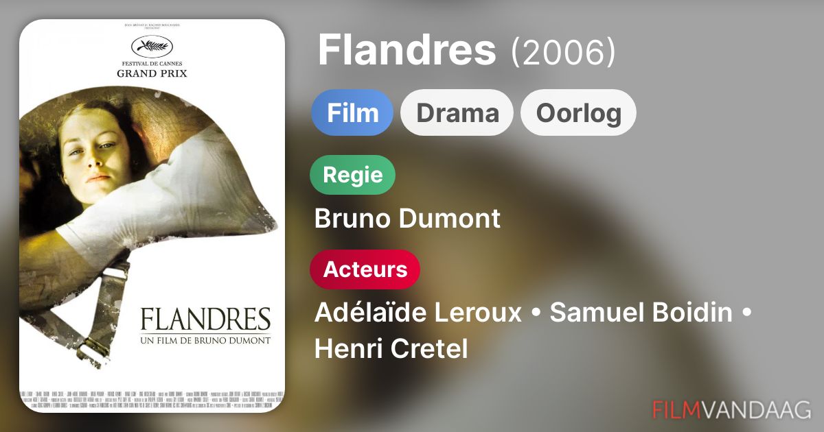 Flandres (film, 2006) - FilmVandaag.nl