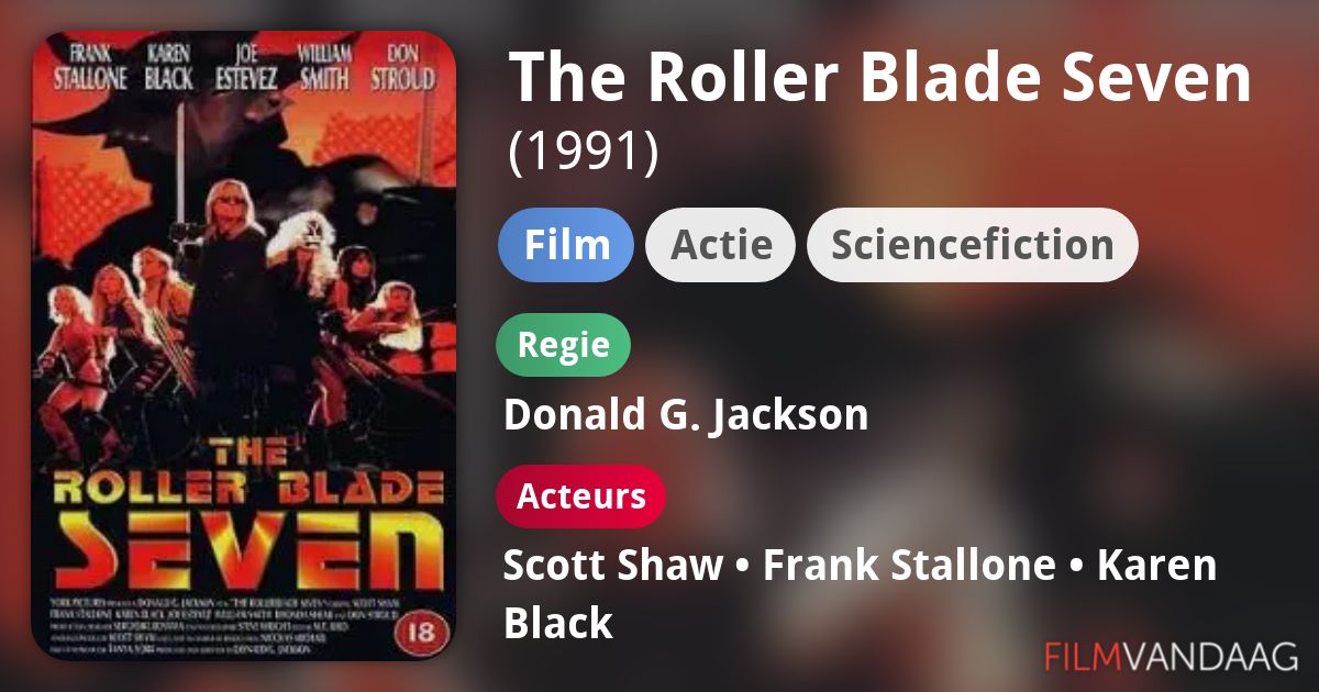 Alle acteurs in The Roller Blade Seven (film, 1991) - FilmVandaag.nl