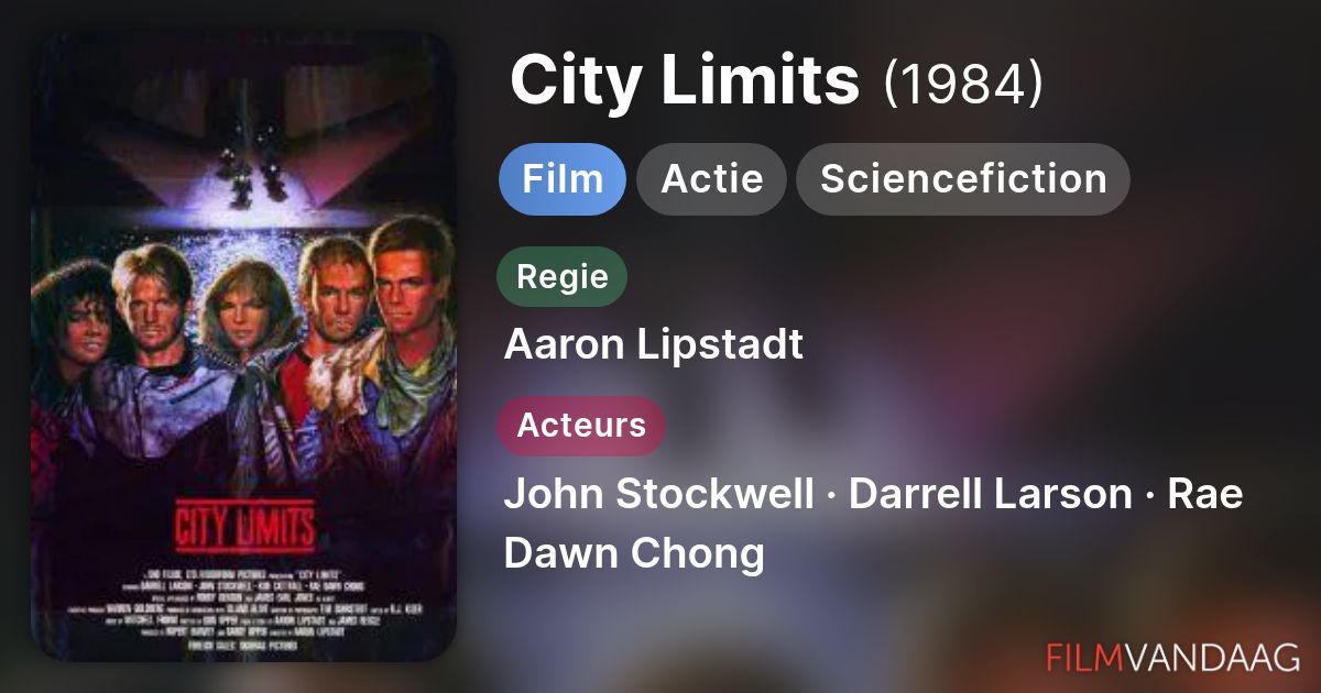 City Limits (film, 1984) - FilmVandaag.nl