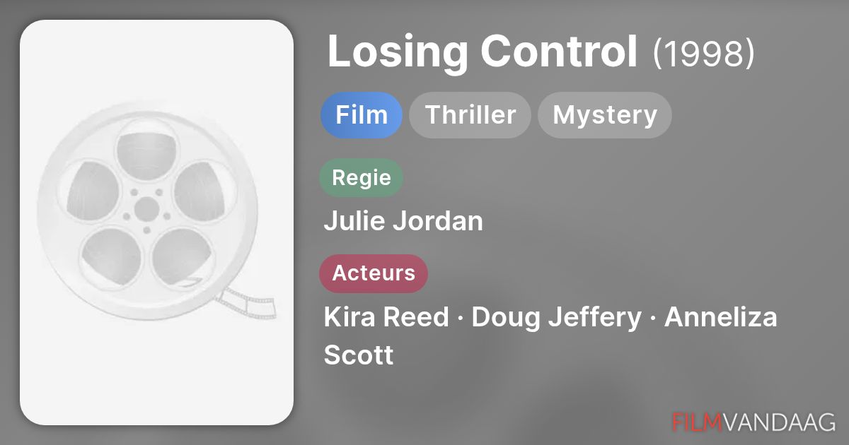 Losing Control (film, 1998) - FilmVandaag.nl