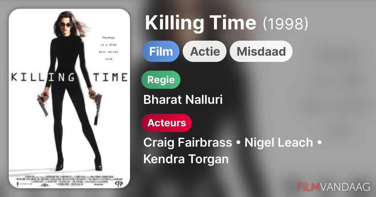 Killing Time (film, 1998) - FilmVandaag.nl