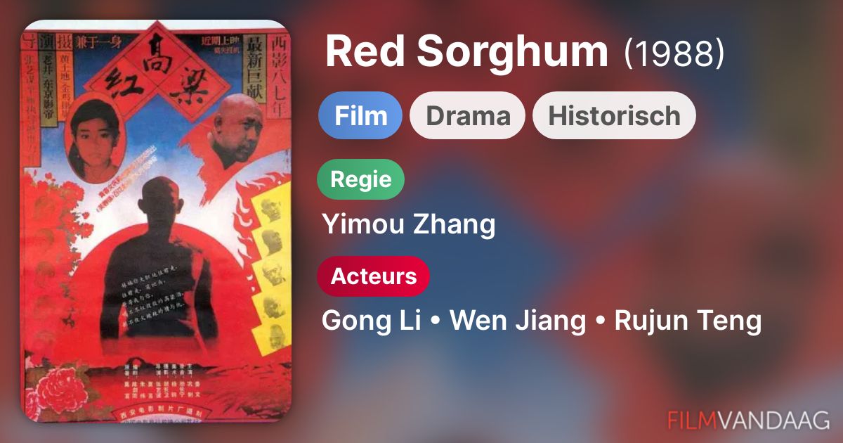 Red Sorghum (film, 1987) - FilmVandaag.nl