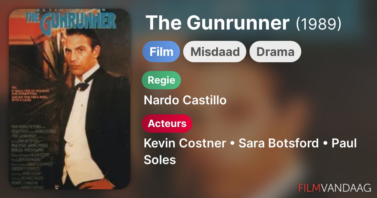 The Gunrunner (film, 1989) - FilmVandaag.nl
