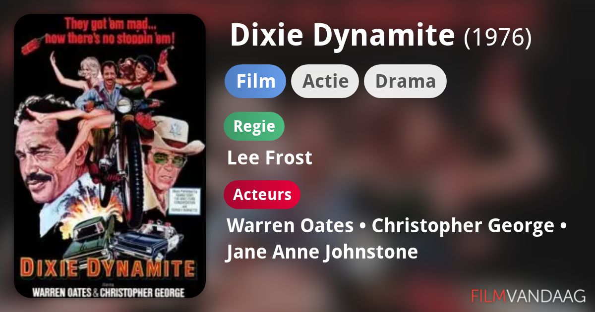 Dixie Dynamite (film, 1976) - FilmVandaag.nl