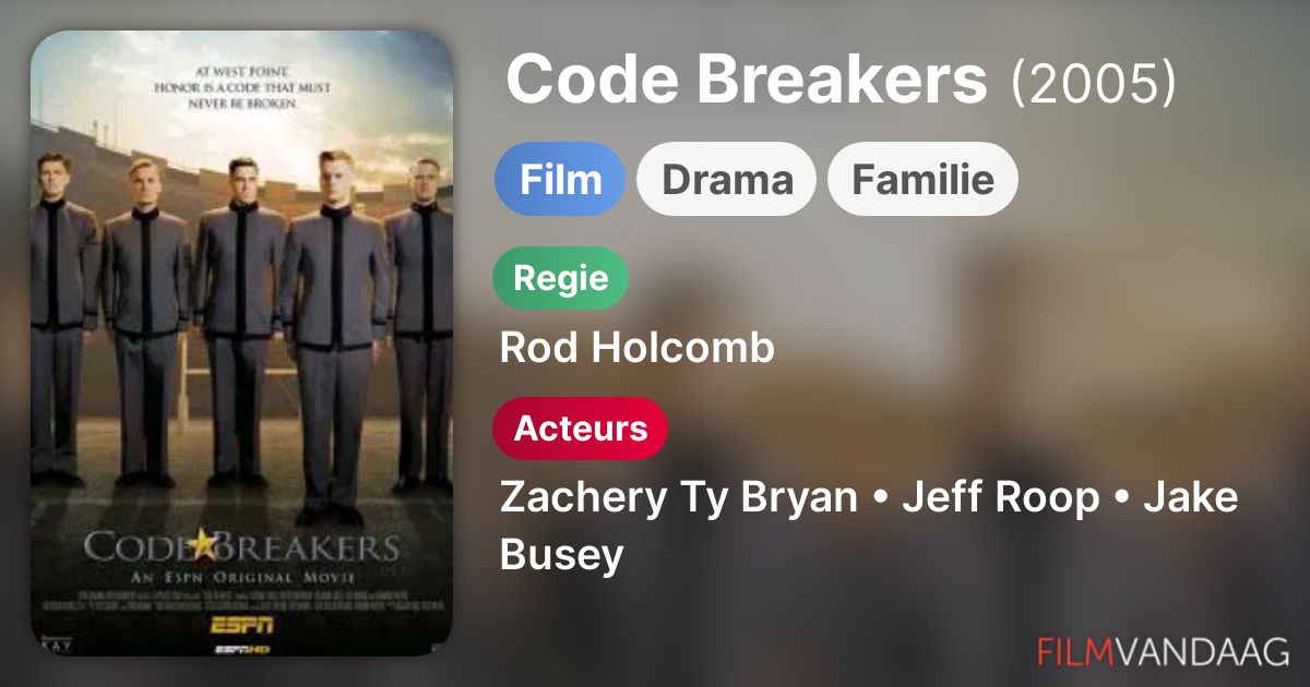 Code Breakers (film, 2005) - FilmVandaag.nl