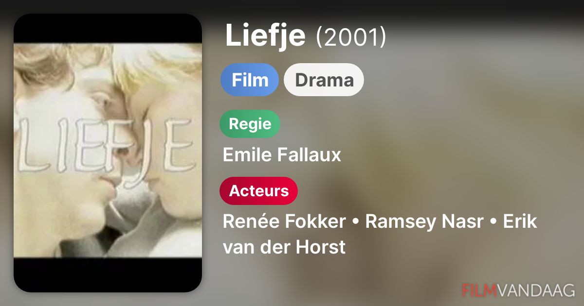 Liefje (film, 2001) - FilmVandaag.nl