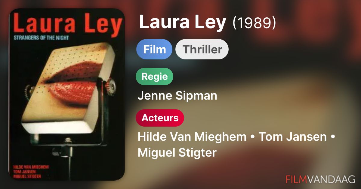 Laura Ley (film, 1989) - FilmVandaag.nl