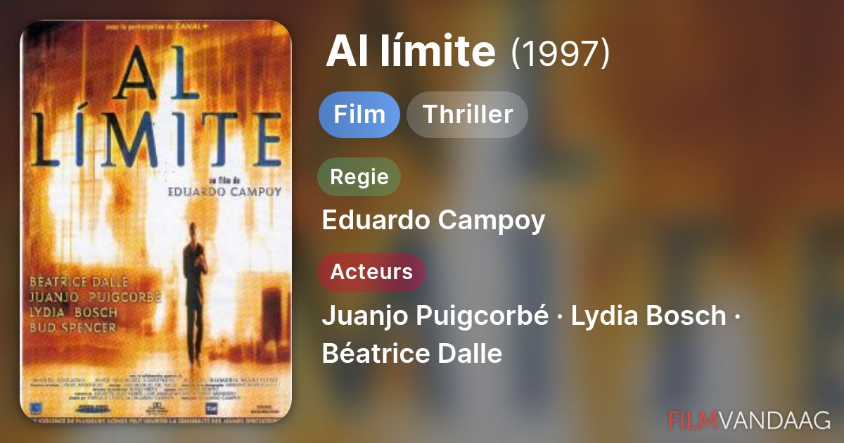 Al límite (film, 1997) - FilmVandaag.nl