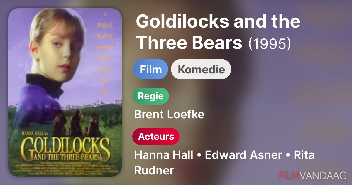 Goldilocks and the Three Bears (film, 1995) - FilmVandaag.nl