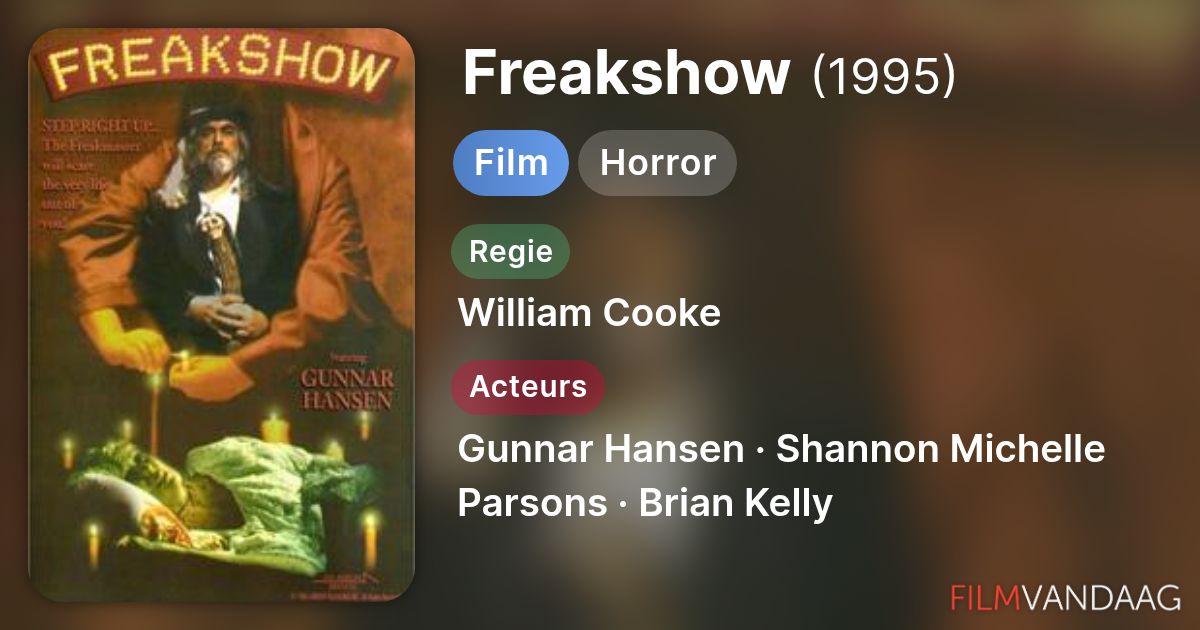 Freakshow (film, 1995) - FilmVandaag.nl